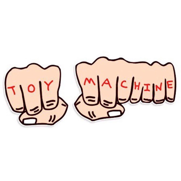 Zumiez | Accessories | Toy Machine Knuckles Sticker | Poshmark